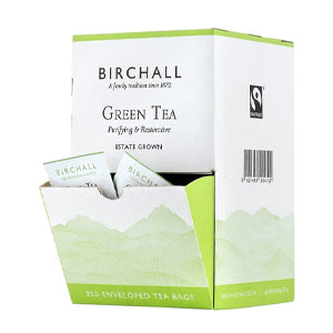 Birchall Tea Enveloped Prism Green Tea Bags x 200 – Greenworks Coffee
