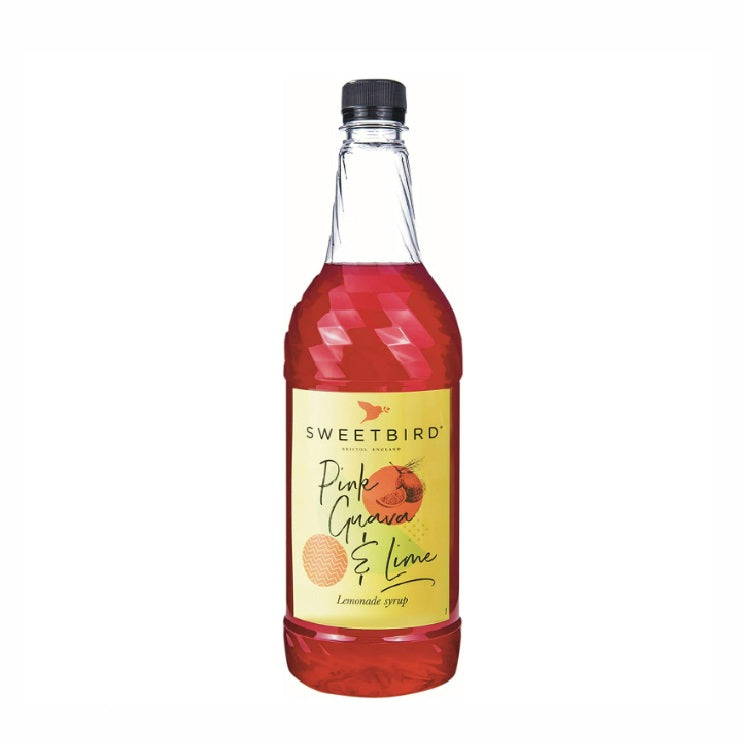 Sweetbird Pink Guava & Lime Syrup (1 Litre) – Greenworks Coffee